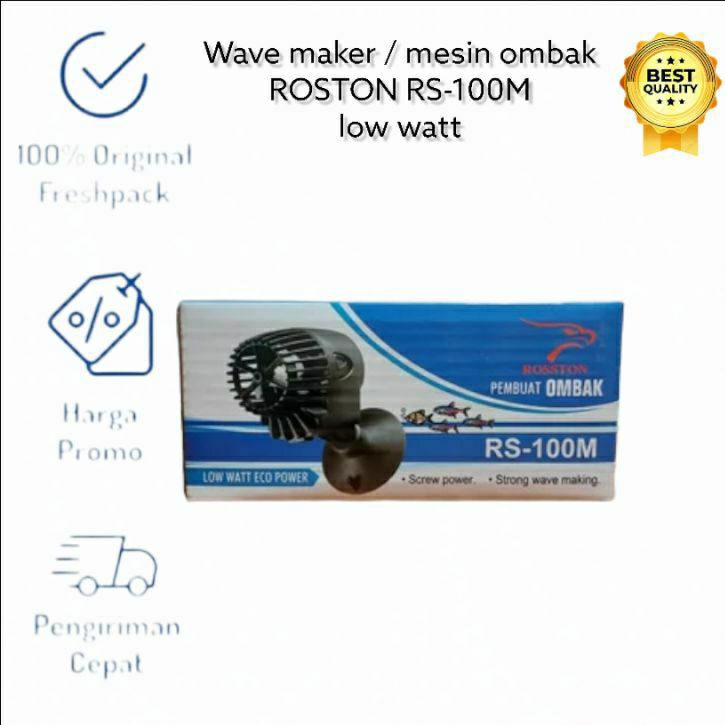 Jual Rosston RS 100M Wave Maker mini mesin gelombang ombak aquascape ...