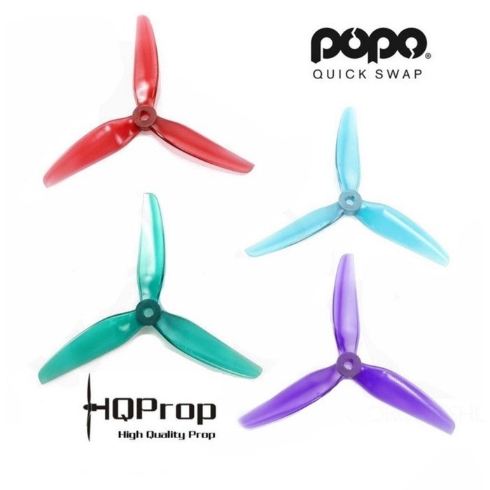 Jual HQProp 5.1X4.6X3 POPO 5.1inch Propeller 3 Blade HQ Prop Shaft 5mm ...