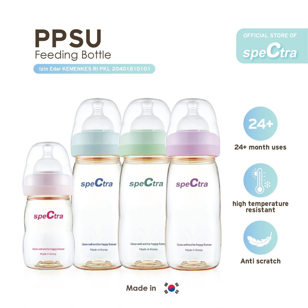 Jual Spectra Botol Susu PPSU 260ml (L) | Shopee Indonesia