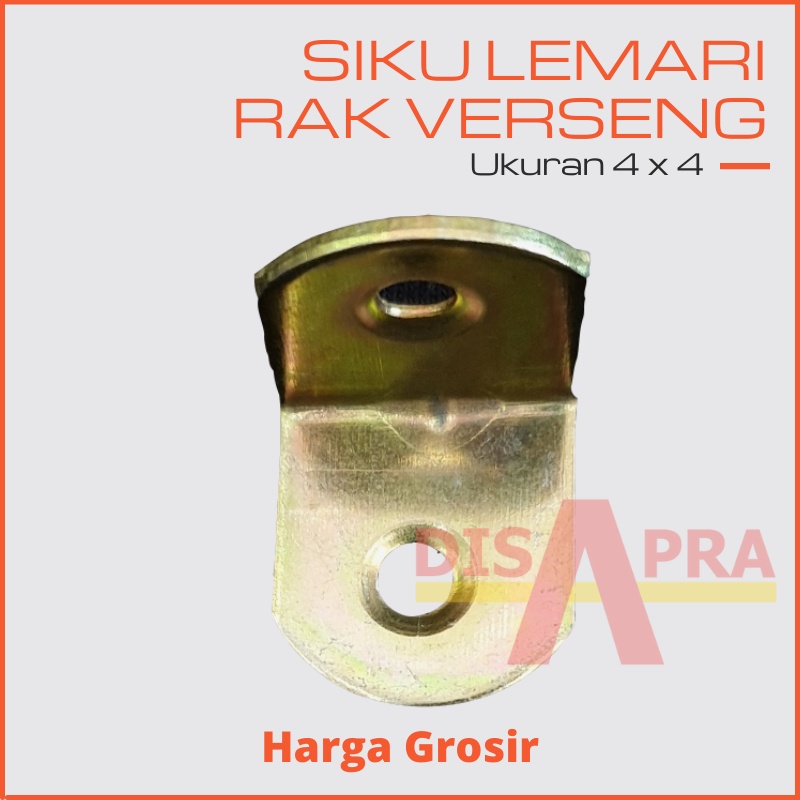 Jual Siku 4 X 4 Plat L Siku Besi Lemari Rak Verseng Kuningan Brass ...