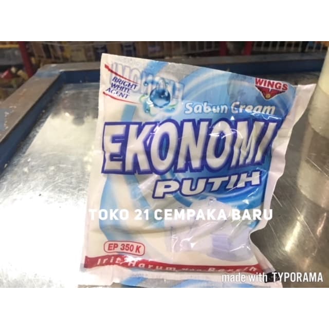 Jual Sabun Cream Ekonomi PUTIH EP350K | Sabun Krim Colek Noda Pakaian ...