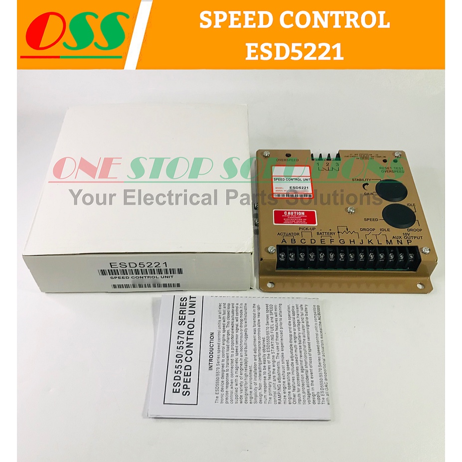Jual SPEED CONTROL ESD5221 ESD 5221 GENSET | Shopee Indonesia