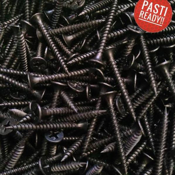 Jual HITZ 2021 sekrup gypsum drywall skrup 6x1 (1kg) | Shopee Indonesia