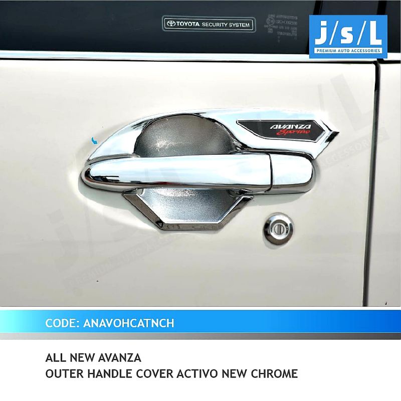 Jual ALL NEW AVANZA XENIA VELOZ 2012 - 2021 Paket Outer + Handle Cover + Tutup Bensin Activo ...