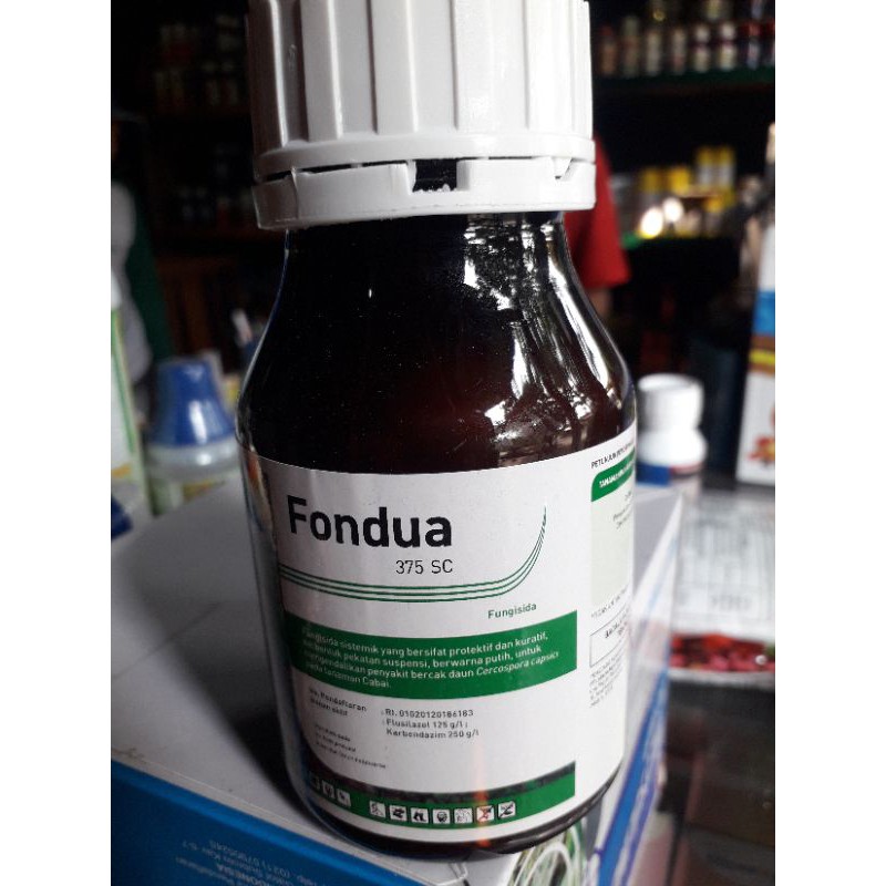 Jual Fungisida FONDUA 375 SC Flusilazol dan Karbendazim obat bercak ...
