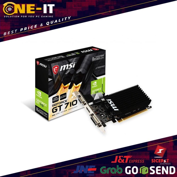 Jual MSI VGA GT710 2GD3H LP Low Profile GT 710 | Shopee Indonesia