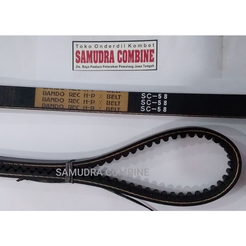 Jual Vanbelt SC-58 Bando HP-X Bergerigi Gold V-belt Kerja DC93 | Shopee ...