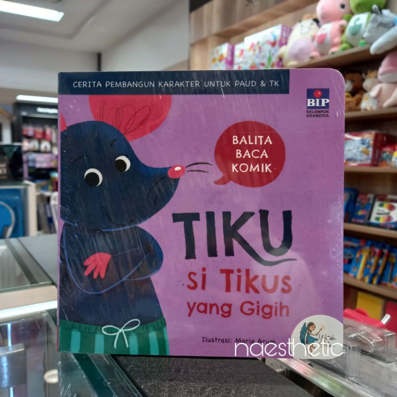 Jual Buku bacaan anak Tiku si tikus yang gigih (boardbook) | Shopee Indonesia