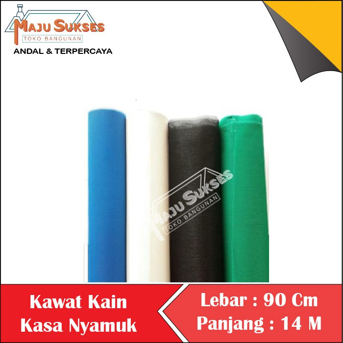 Jual KAWAT KAIN KASA NYAMUK MESH NYLON NILON STRIMING JARING ANTI ...