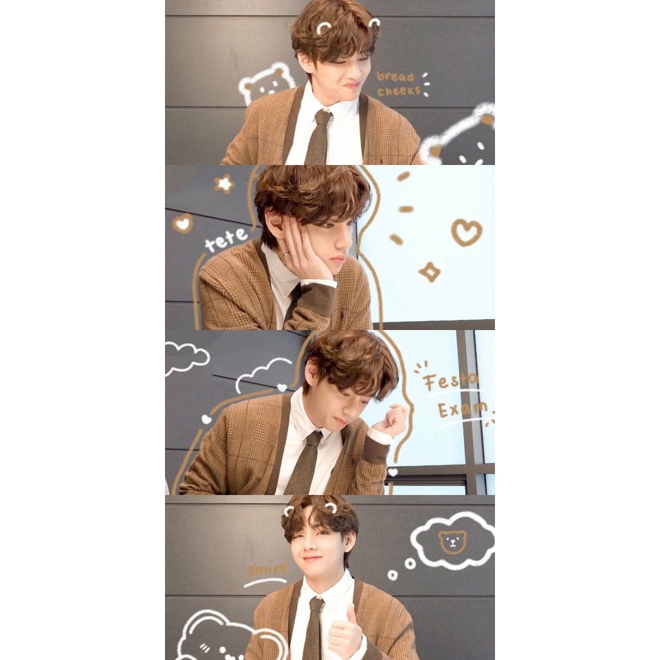 Jual POSTER BTS KIM TAE HYUNG HIASAN DINDING BTS UKURAN 32x47cm / BTS ...