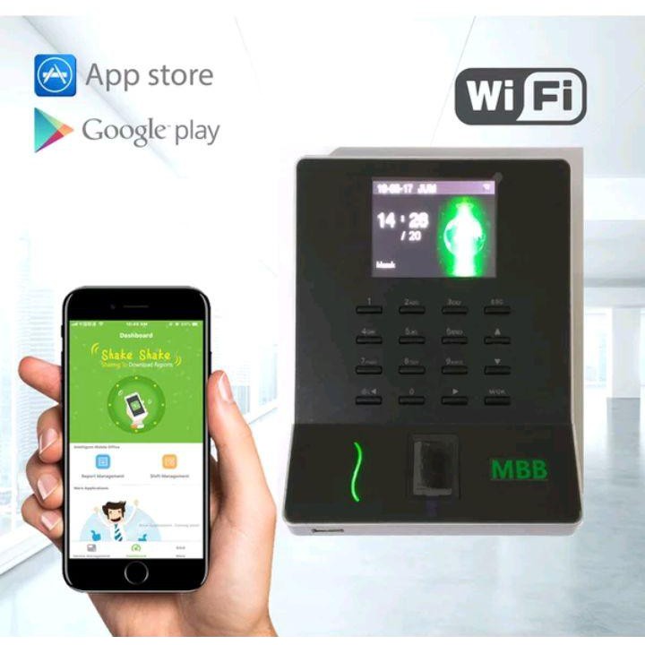 Jual ☑️ MBB ☑️ Fingerprint Alat Absensi Mesin Absensi WIFI WL20 Absen ...