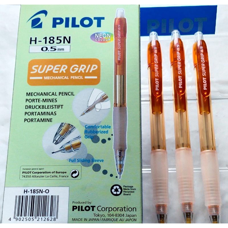 Jual PILOT MECHANICAL PENCIL H-185 PENCIL MEKANIK (1Pcs) | Shopee Indonesia