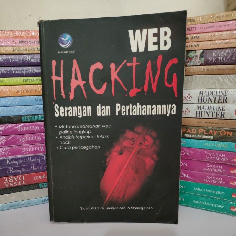 Jual Buku Murah Original - Buku Web Hacking Serangan Dan Pertahanannya ...