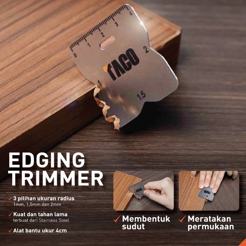 Jual edging trimmer merk twin taco alat merapikan pemotong pinggiran ...
