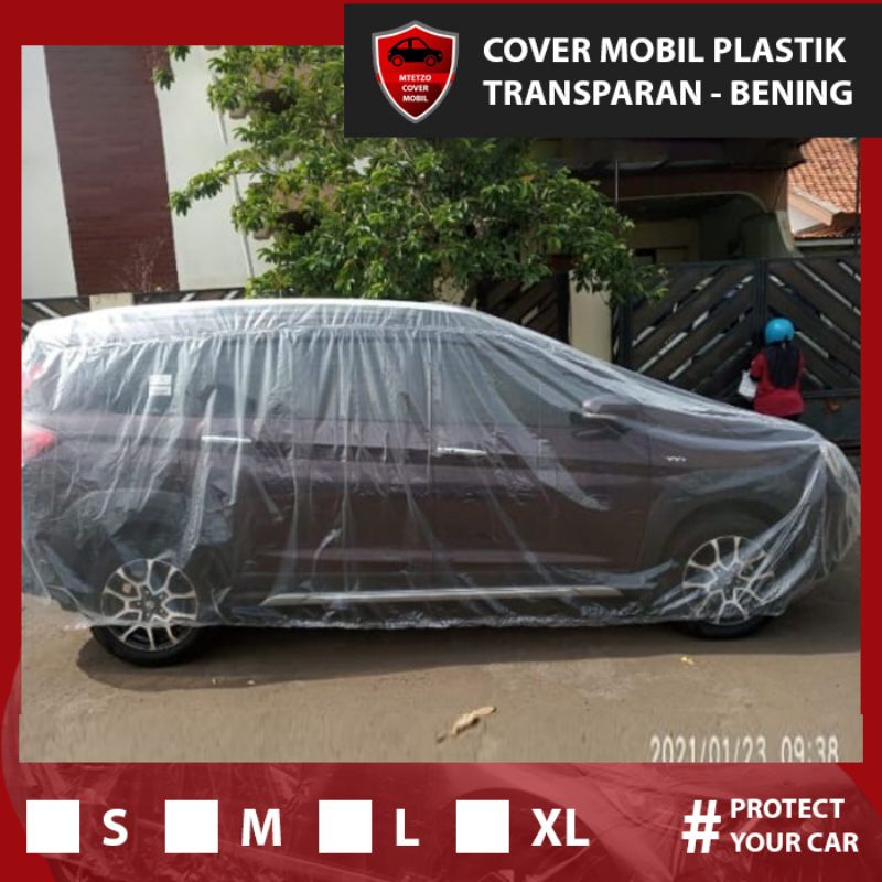 Jual Cover Mobil Plastik Disposable Transparan | Shopee Indonesia