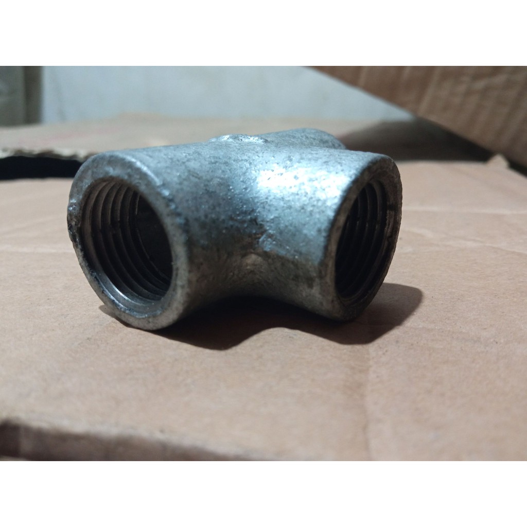 Jual FLOK TEE BESI 1 X 1/2 INCH SAMBUNGAN PIPA WELDING LAS CABANG 3 ...