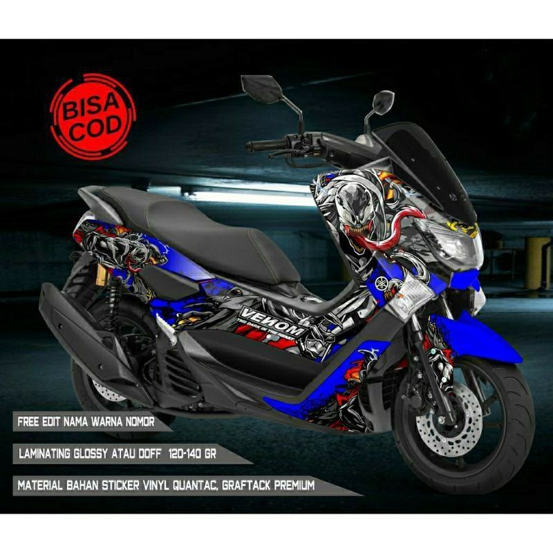 Jual decal sticker motor yamaha nmax 155 old stripping fullbody ...