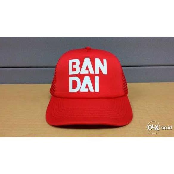 Jual Topi Trucker Jaring HAT CAP BANDAi BAN DAi polos custom PACMAN PAC ...