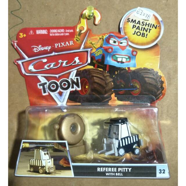 Jual Disney pixar cars toon referee pitty with bell | Shopee Indonesia
