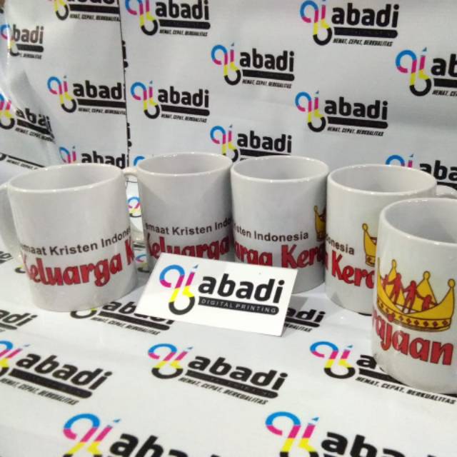 Jual Mug promosi / Mug custom / percetakan / Mug unik / Notes murah ...
