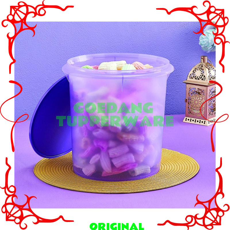 Jual Toples Jumbo Tupperware Original-Toples Krupuk Tupperwaer 8,4L ...