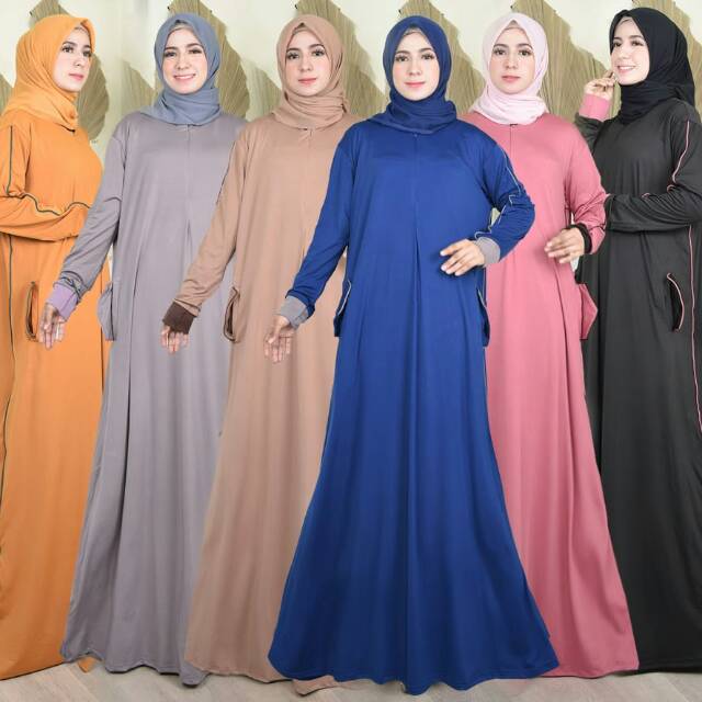 Jual Gamis jersey (mau pilih warna chat dulu yah) | Shopee Indonesia