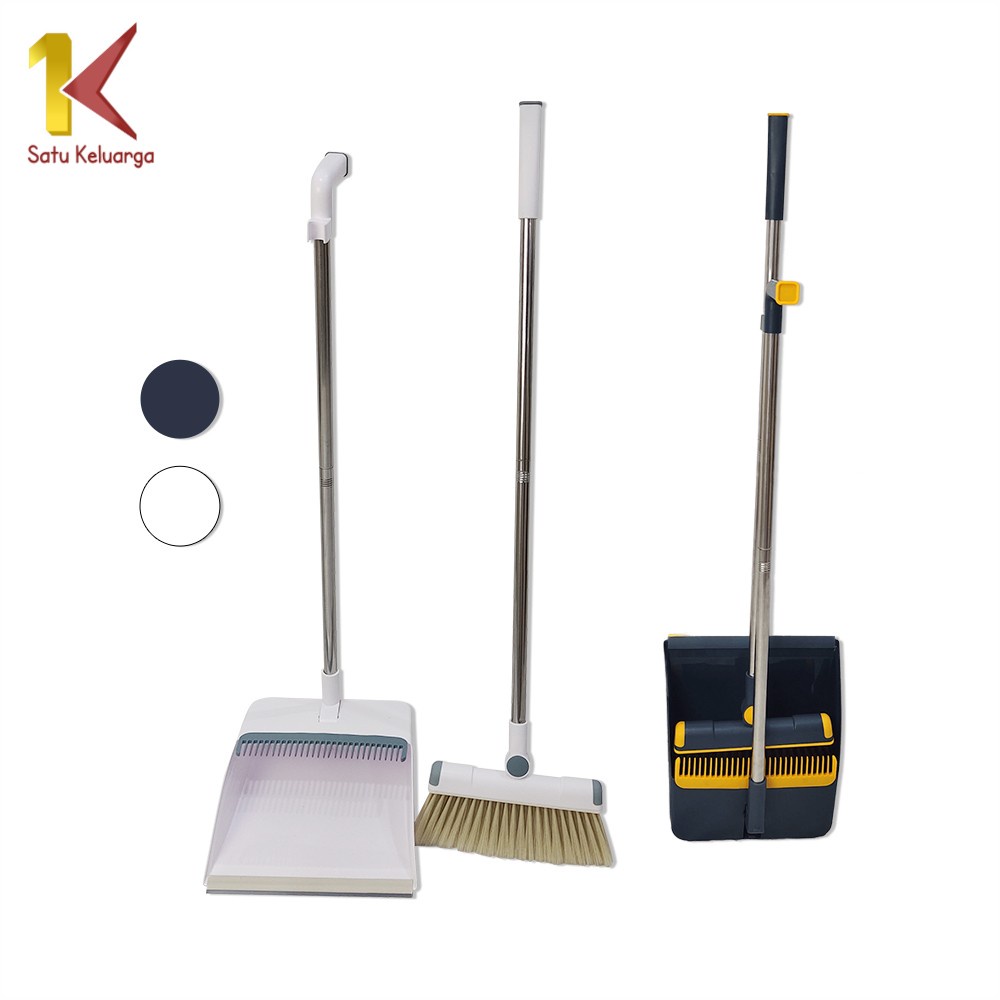 Jual Satu Keluarga Alat Pembersih Lantai Set C510 Sapu Lipat Kombinasi ...