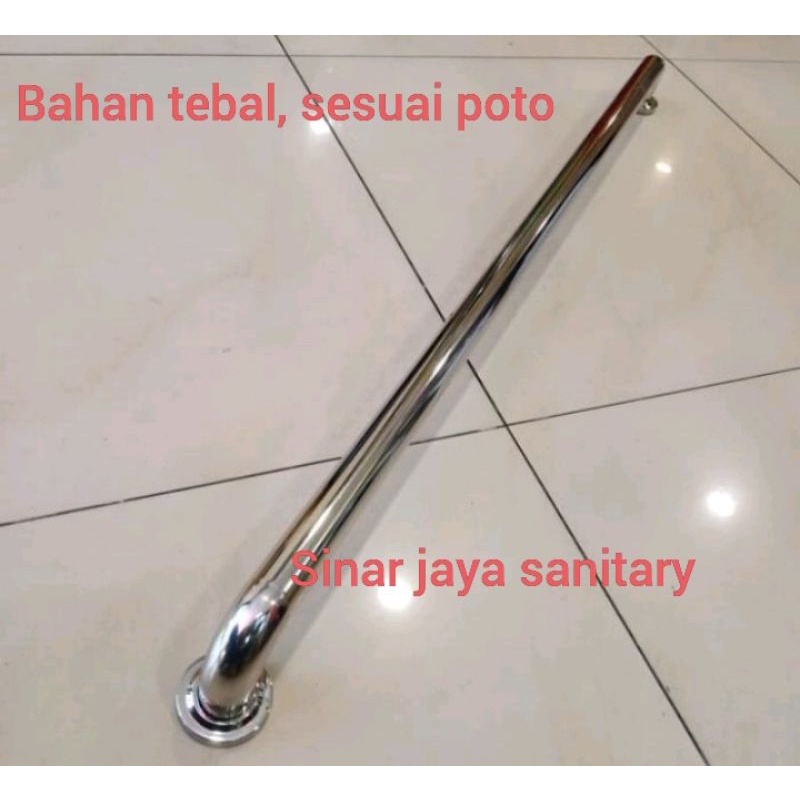 Jual Pegangan kamar mandi 1 meter stainless stell / Grib bar 100cm ...