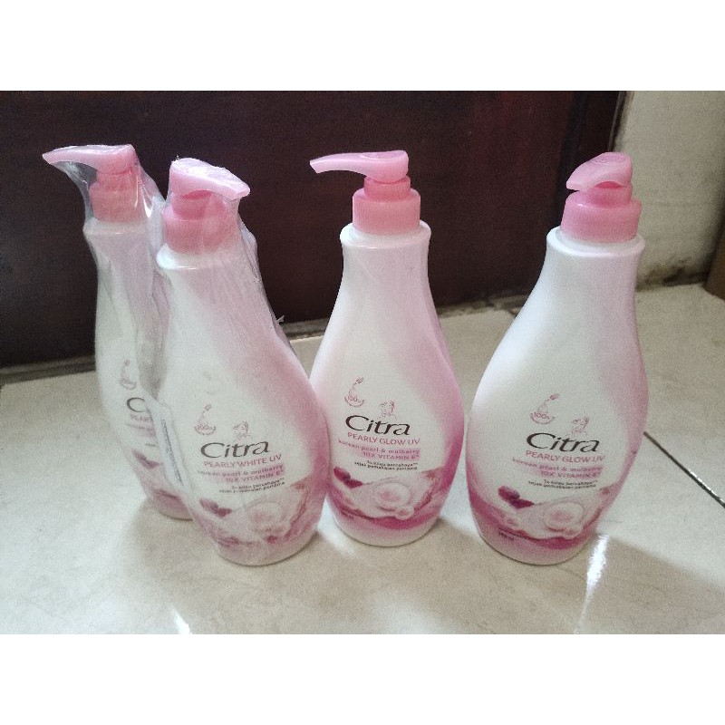 Jual citra hand body lotion 380ml (Pink) Kemasan Baru Radiant Glow ...