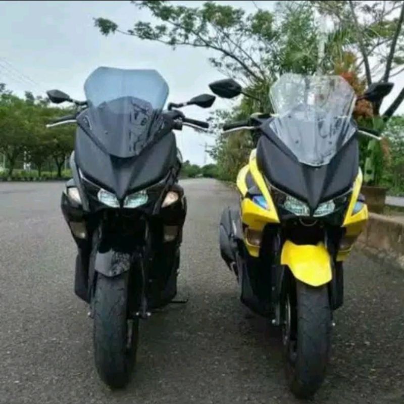 Jual Kedok AEROX155 old PNP lengkap berserta windhield ORI ghanicustom ...