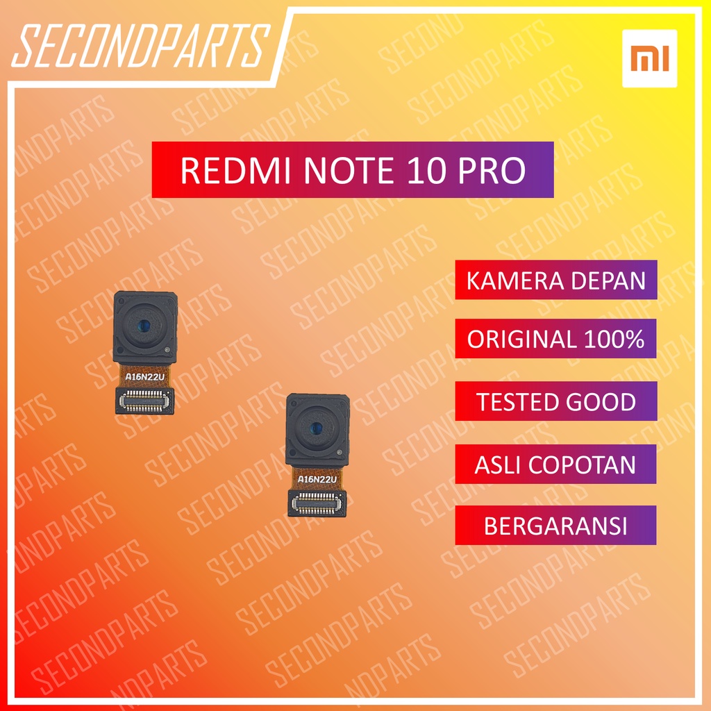 Jual KAMERA DEPAN FRONT CAMERA REDMI NOTE 10 PRO ORIGINAL COPOTAN ...