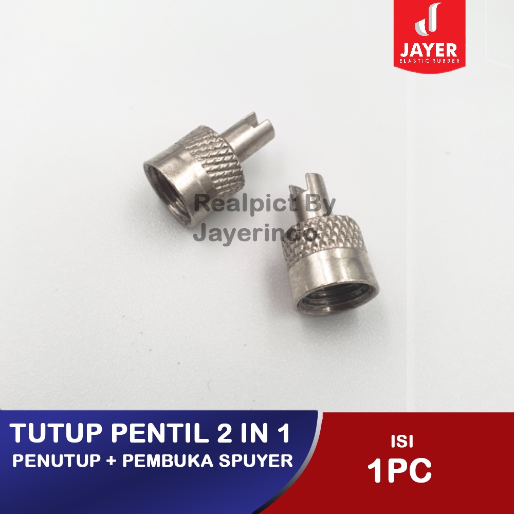 Jual TUTUP PENTIL 2 IN 1 / Tutup Pentil sekaligus pembuka isi Pentil ...