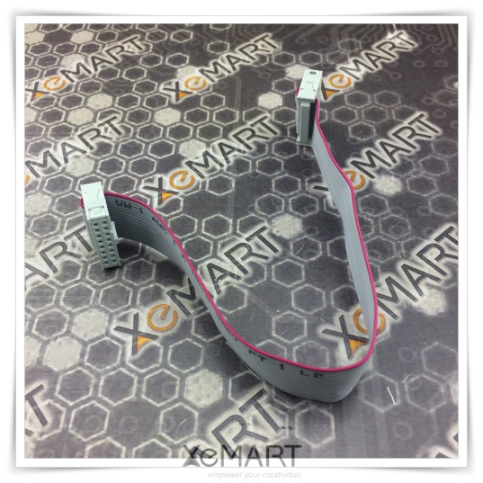 Jual Ribbon Cable 20cm with FC-16P Connector for LED Display Kabel ...