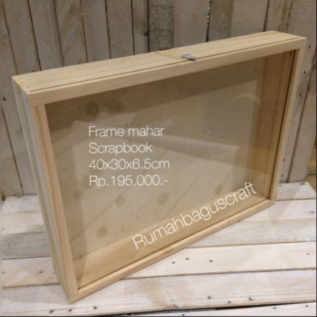 Jual Frame 3d kayu pinus kaca | Shopee Indonesia