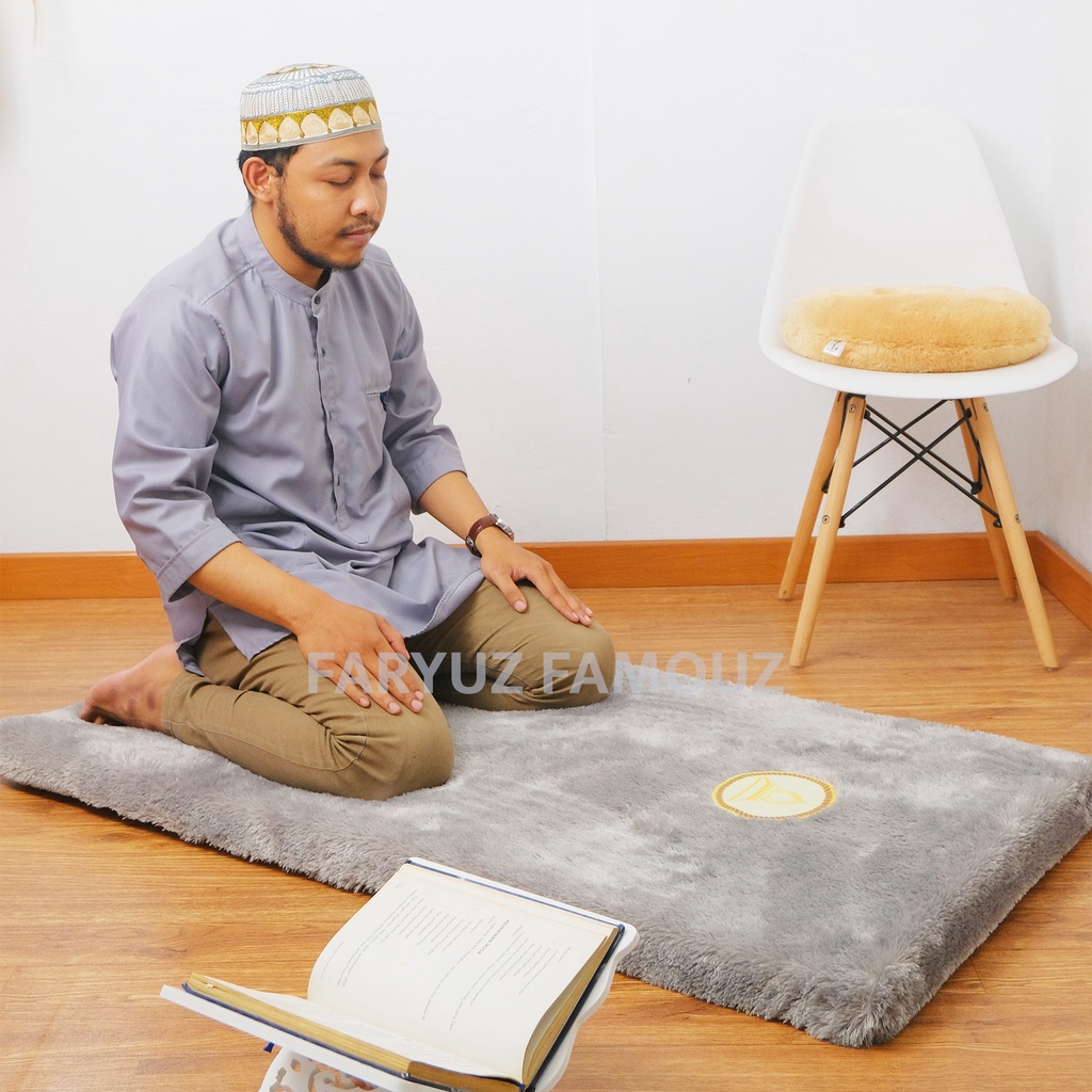 Jual [SUPER TEBAL] SAJADAH/SEJADAH BULU TEBAL 5cm Sajadah Turki Rasfur ...