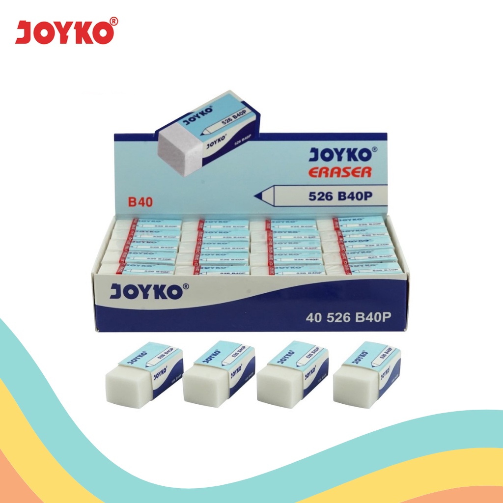 Jual PENGHAPUS JOYKO ER-40 PUTIH (1 BOX) | Shopee Indonesia