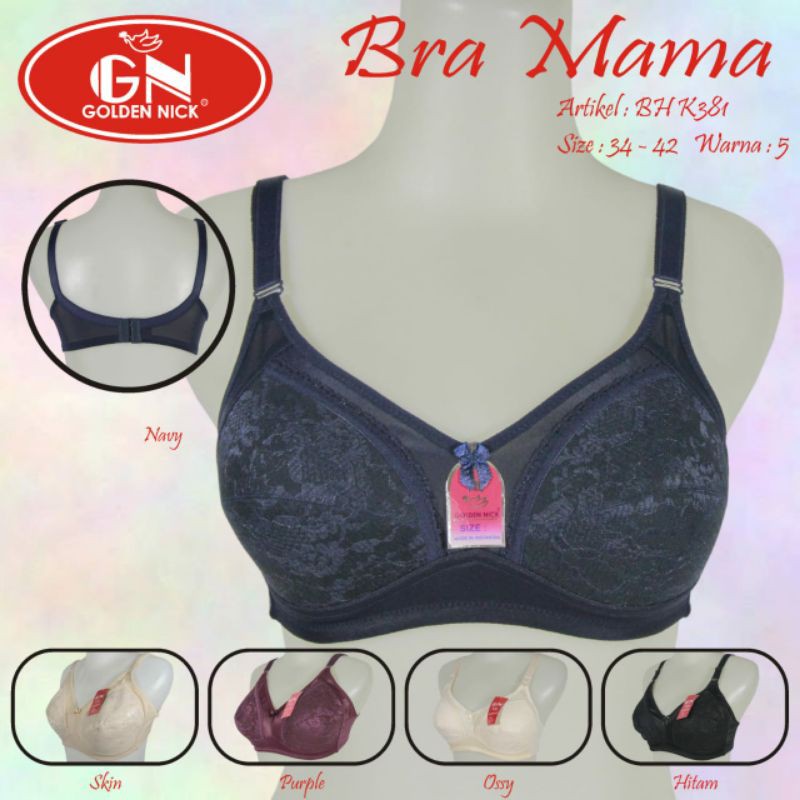 Jual BH GOLDEN NICK RENDA K381( 1 BIJI ) | Shopee Indonesia