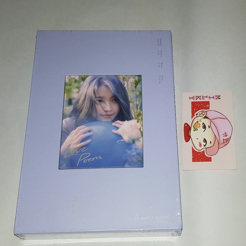 Jual IU - 2019 IU TOUR CONCERT [LOVE, POEM] IN SEOUL DVD | Shopee Indonesia