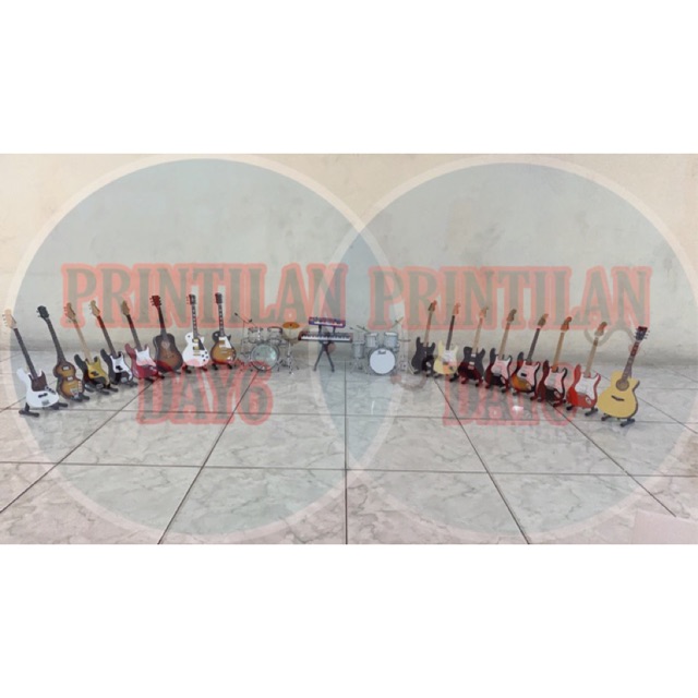 Jual (READY STOCK) DAY6 MINIATUR INSTRUMENT | Shopee Indonesia