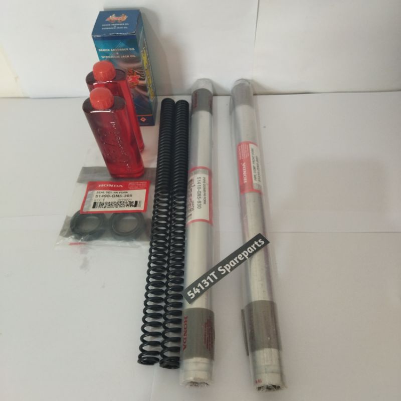 Jual Paket As Shock depan+Oil.per shock dan seal.Honda Grand. legenda ...