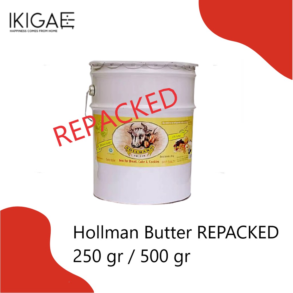 Jual HOLLMANN / HOLMAN / BUTTER REPACKED 500 GR | Shopee Indonesia