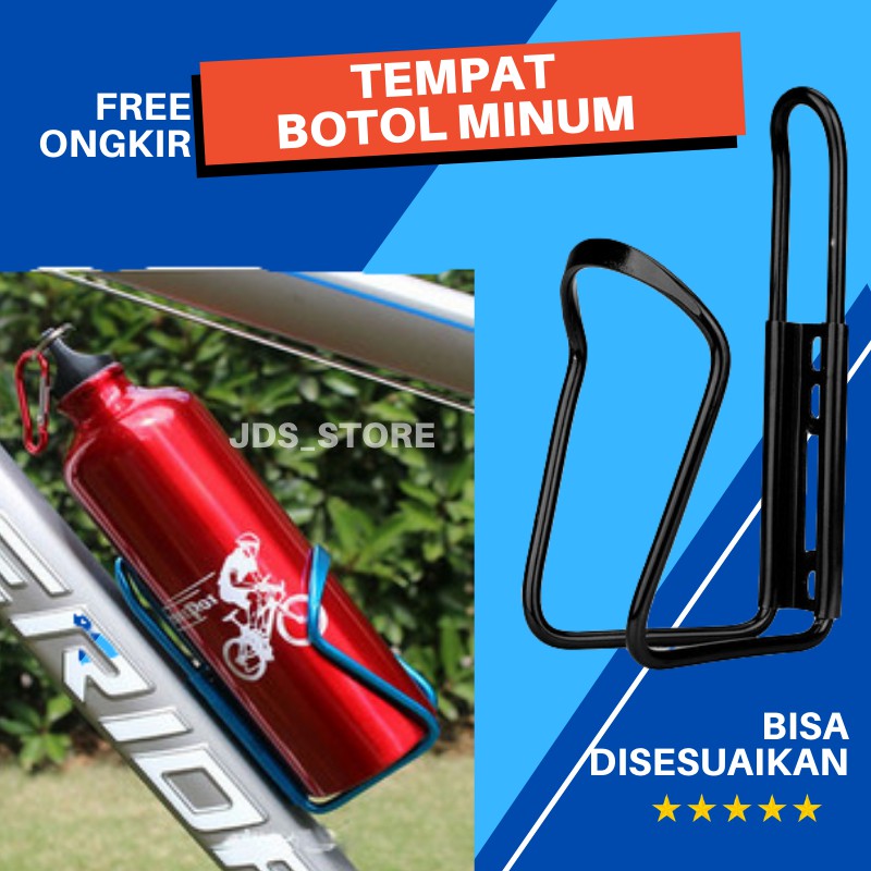 Jual Tempat Botol Minum Sepeda Holder Air Minum Speda Pegangan Botol ...