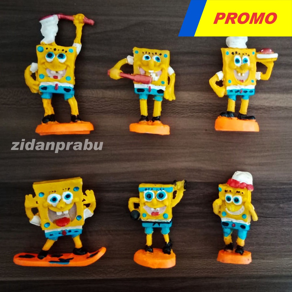 Jual Spongebob mini series, miniatur spongebob | Shopee Indonesia