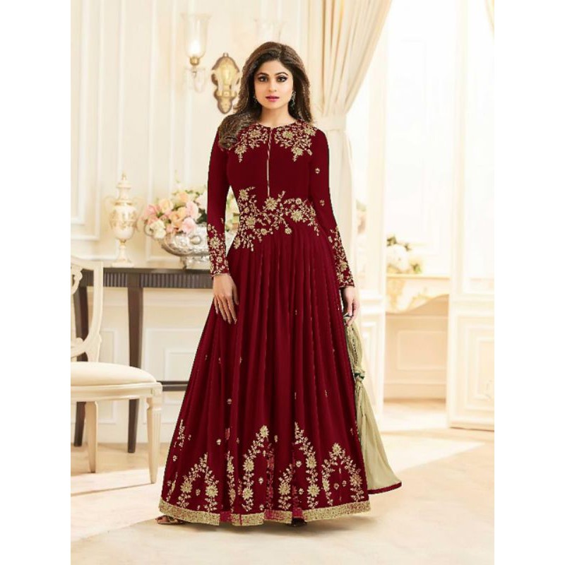 Jual Baju Pesta Gamis India Cantik Mewah Murah Adem Kondangan Viral ...