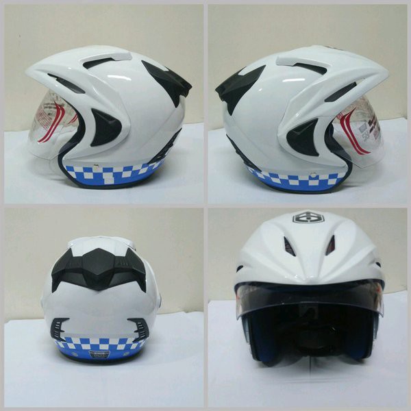 Jual Helm Polantas Helm Polisi Polos Brand Thi BEST SELLER | Shopee ...