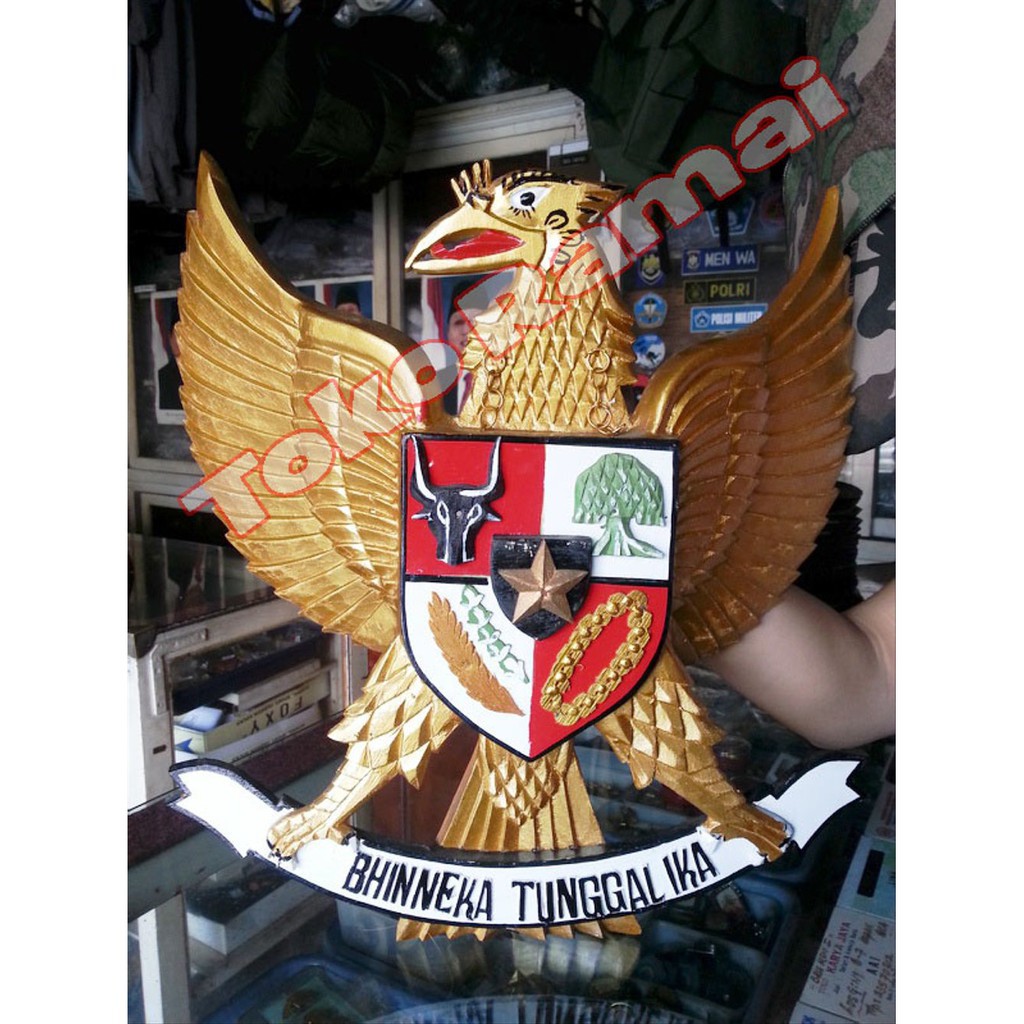 Jual LAMBANG BURUNG GARUDA PANCASILA SIZE 30 Bagus | Shopee Indonesia
