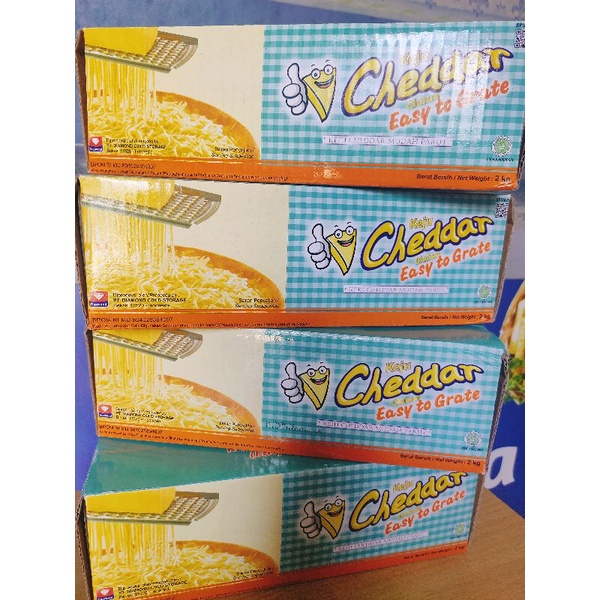 Jual keju cheddar diamond 2kg | Shopee Indonesia