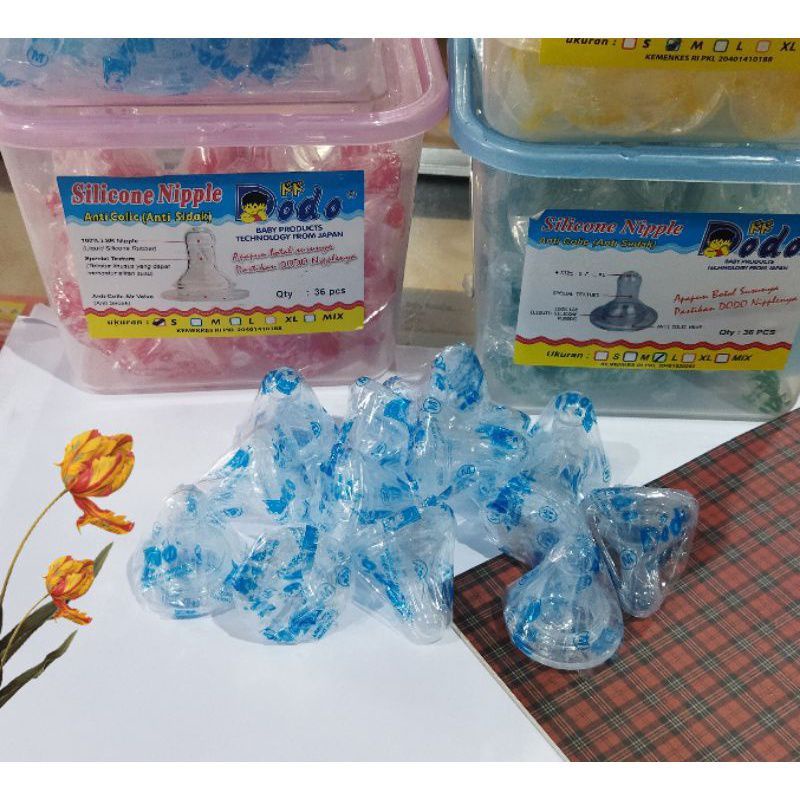 Jual Dodo Pentel Dot atau Niple Anti sedak ( Harga Satuan ) | Shopee ...