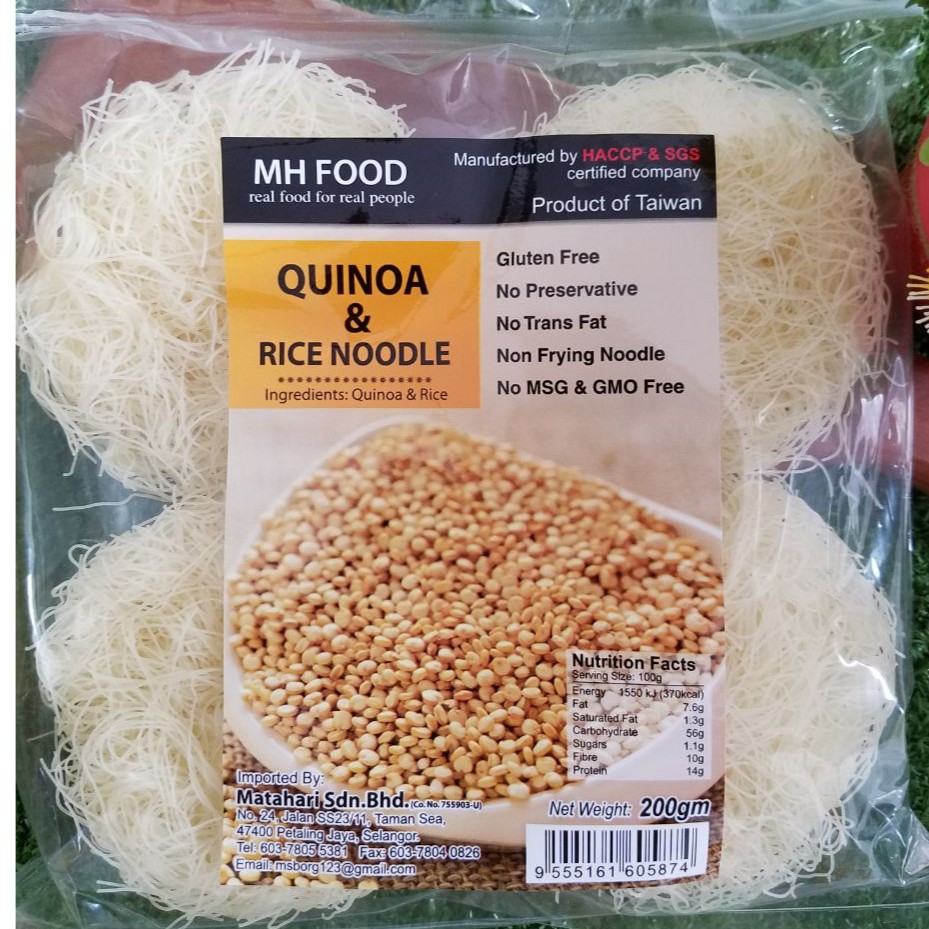 Jual MH Food Gluten Free Quinoa & Rice Noodle 200g | Shopee Indonesia