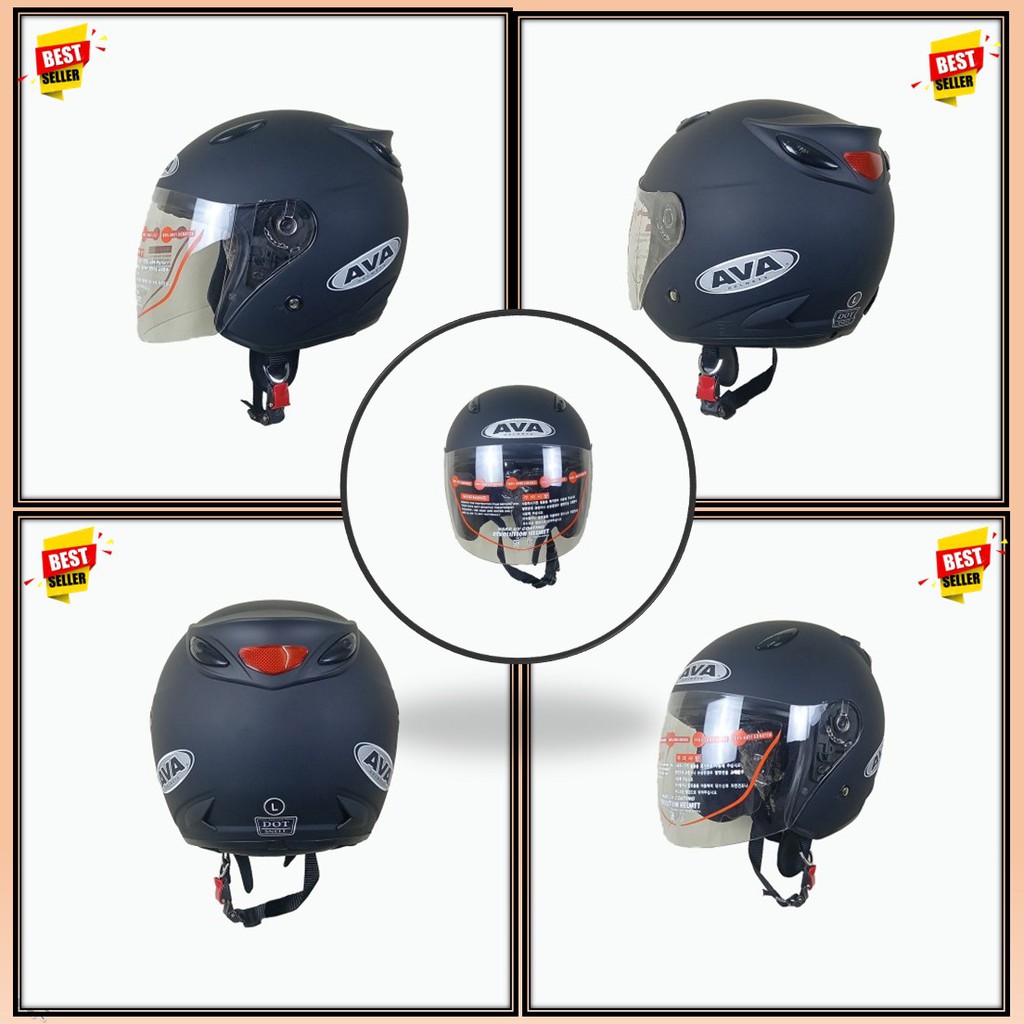 Jual helm motor sni full face kyt murah sni full face ava Helm Motor ...